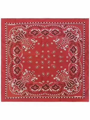 Dsquared2 Paisley-print Bandana Scarf - Red
