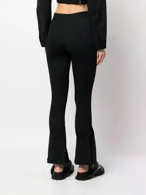 Sacai Pleated Flared Trousers