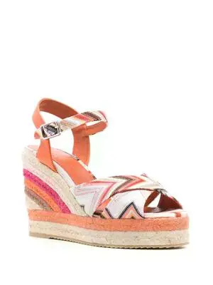 Missoni Zigzag-woven Espadrille Wedges