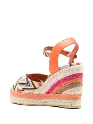 Missoni Zigzag-woven Espadrille Wedges