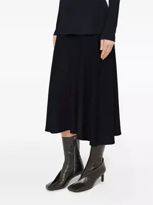JIL SANDER Long-sleeve A-line Midi Dress