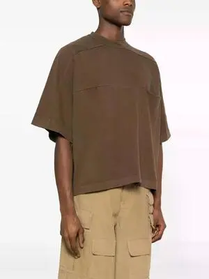 ENTIRE STUDIOS Panelled Organic-cotton T-shirt