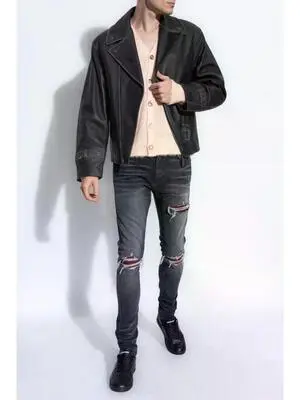 Amiri Logo-embroidered Cardigan