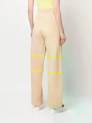 Gcds Stripe-detail Cotton Sweatpants