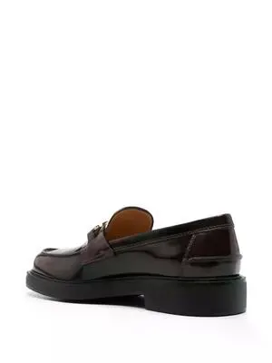 TOD'S Logo-plaque Loafers