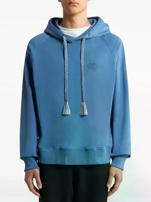 Etro Pegaso-embroidered Drawstring Hoodie