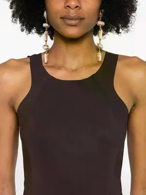 Patrizia Pepe Racerback Mini Top