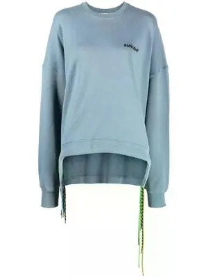 AMBUSH Cord-detail Crew-neck Sweatshirt