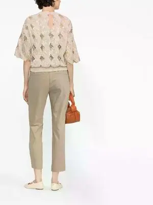 Brunello Cucinelli Cropped Tapered Trousers