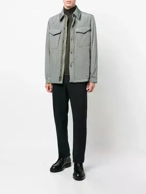 TOM FORD Aqua Long Sleeve Shirt Jacket