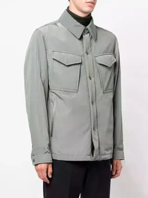 TOM FORD Aqua Long Sleeve Shirt Jacket