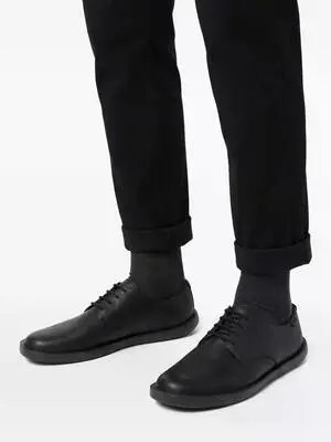 Camper Wagon Leather Derby Shoes