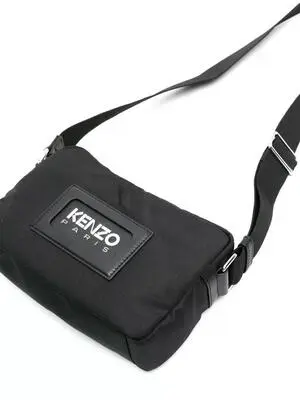 Kenzo Logo-embossed Messenger Bag