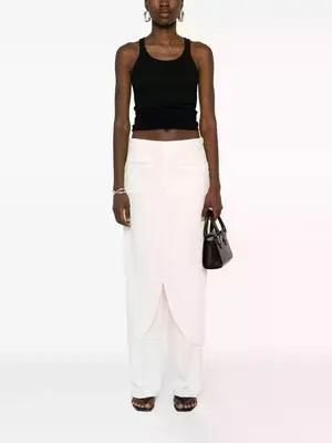 AGOLDE Sleeveless Ribbed-knit Top