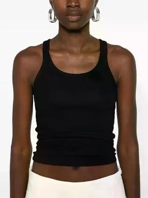 AGOLDE Sleeveless Ribbed-knit Top