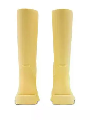 Burberry Marsh Rain High Boots - Neutrals