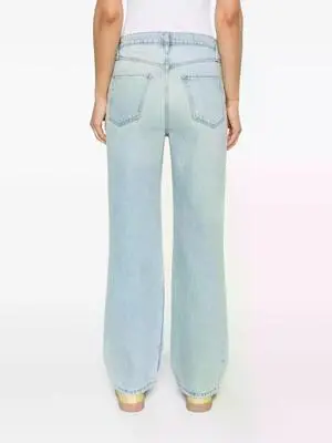 FRAME Le Jane Straight-leg Jeans - Blue
