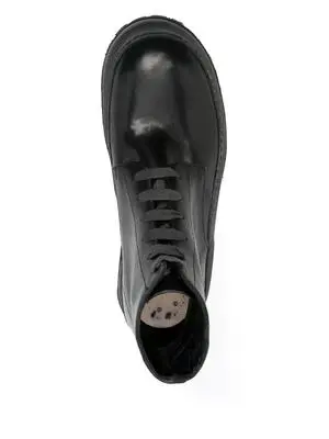 A DICIANNOVEVENTITRE Leather Lace-up Boots