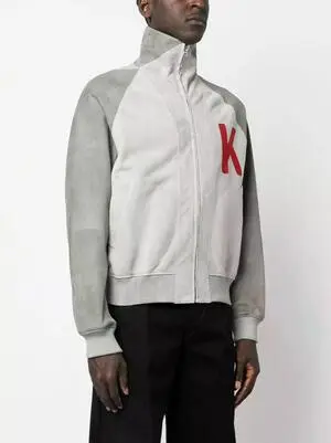 Kenzo Colour-block Logo-print Bomber Jacket