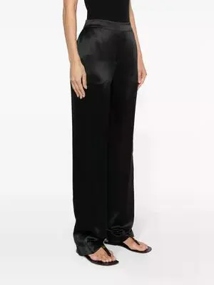 JOSEPH Tova Straight Trousers - Black