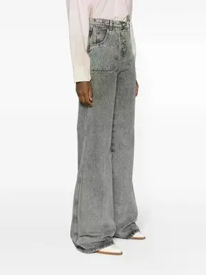 Etro Embroidered Flared Jeans