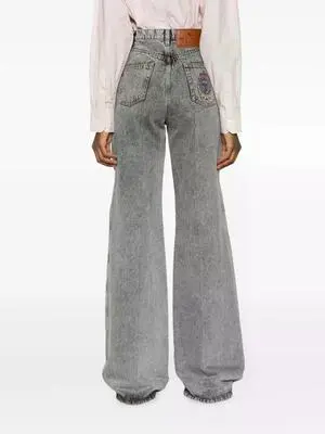 Etro Embroidered Flared Jeans