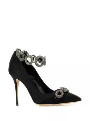 Manolo Blahnik 105mm Isteria Pumps - Black