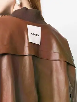 AERON Bloom Lambskin Bomber Jacket