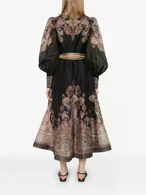 Zimmermann Illustration Structured Maxi Dress