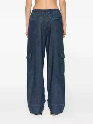 Valentino Garavani Chambray Cargo Trousers