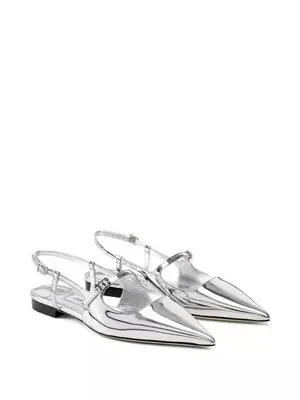 JIMMY CHOO Didi Ballet Flats - Silver