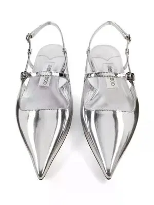 JIMMY CHOO Didi Ballet Flats - Silver