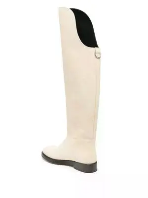 DURAZZI MILANO Suede Riding Boots