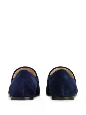 TOD'S Suede Loafers - Blue