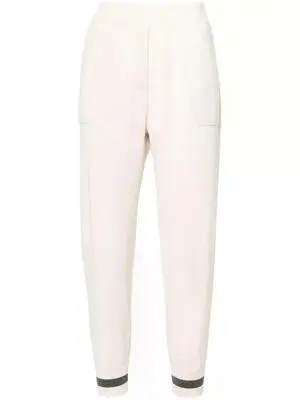 Brunello Cucinelli Tapered Knitted Trousers