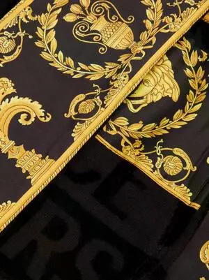 Versace I Love Baroque Bathrobe - Black
