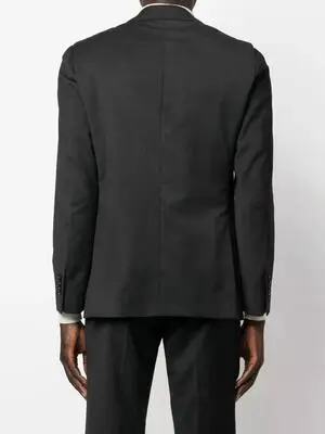 LARDINI Single-breasted Blazer - Grey