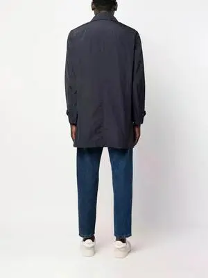 FAY Detachable-lining Coat - Blue