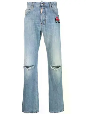 Dsquared2 Logo-print Bootcut Jeans