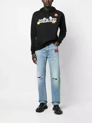 Dsquared2 Logo-print Bootcut Jeans