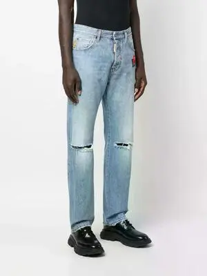 Dsquared2 Logo-print Bootcut Jeans