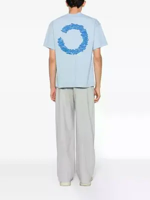 OBJECTS IV LIFE Boulder-print Cotton T-shirt