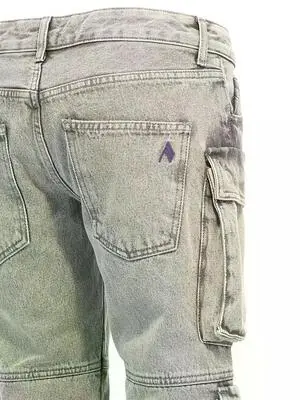 Attico Essie Cargo Jeans - Grey