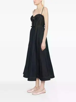 Zimmermann Denim Corset Dress