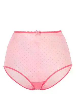 Marlies Dekkers Peekaboo High-waisted Briefs - Pink
