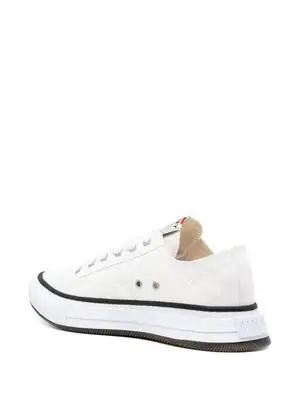 Mihara Yasuhiro Yucca Pointed-toe Canvas Sneakers
