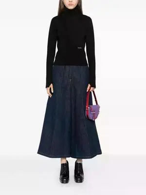 PATOU Ribbed Roll-neck Sweater