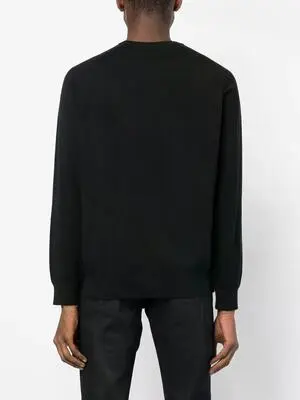 Philipp Plein Logo-plaque Jumper - Black