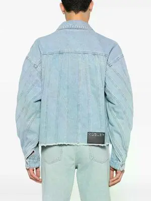 MUGLER Panelled Denim Jacket