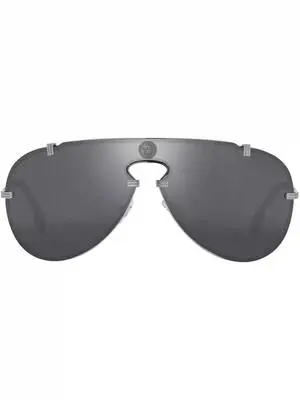 Versace Pilot-frame Sunglasses - Grey